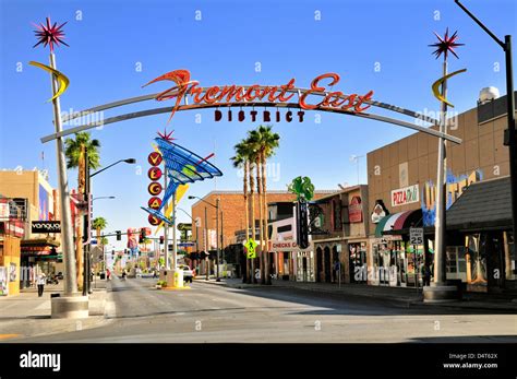Fremont District Las Vegas Nevada Las Vegas Fremont East