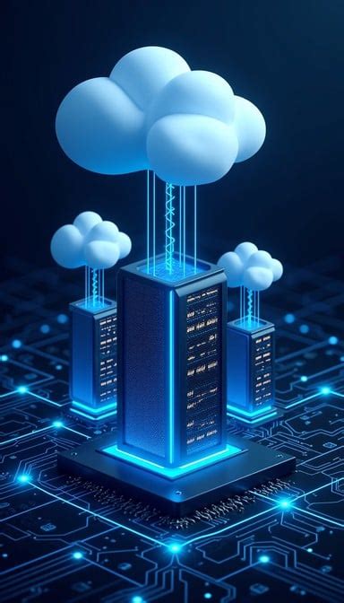 Free Cloud Computing Infrastructure Photo Cloud Server Technology
