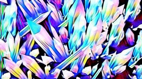Blue Crystal Haven 3 Tj Allen Photography Abstract Collage Artpal