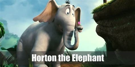 Horton The Elephants Horton Hears A Who Costume For Halloween