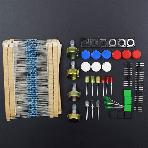 Electronics Component Pack With 30 Kinds 600pcs Rees52 Electronics Component Pack With 30 Kinds 600pcs Rees52