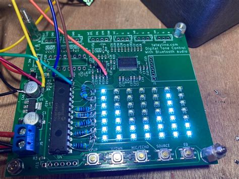 Tda7419 Project Bluetooth Spectrum Analyzer Bass Mid Treble Volume Control