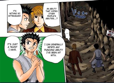 Did Ging Get Hit On Purpose So That He Can Copy Leorios Technique R