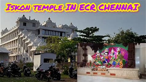 Iskcon Temple In Ecr Chennai Iskcontemple Krishnaiskconchennai Youtube