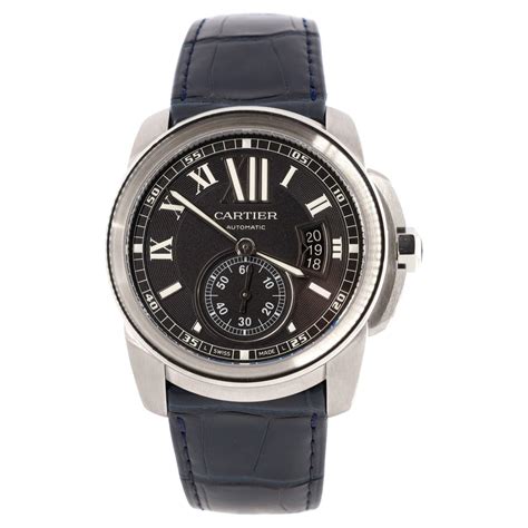 Cartier Calibre De Cartier Automatic Watch Stainless Steel And Rose