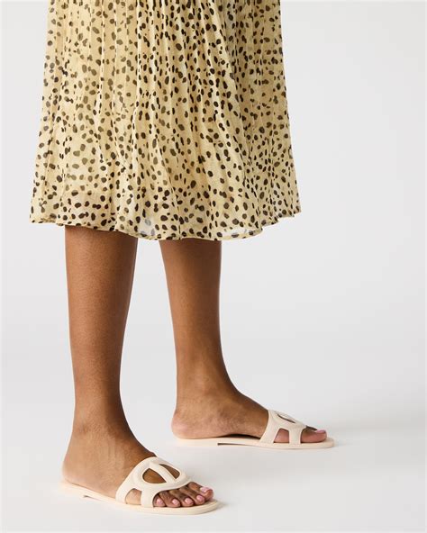 Jellie Bone Womens Square Toe Slide Sandal Steve Madden