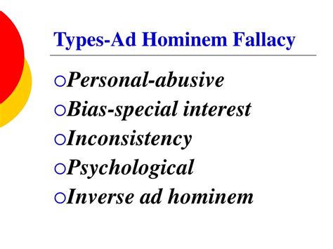 Ppt Ad Hominem Powerpoint Presentation Free Download Id 326987