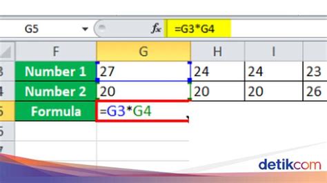 Rumus Perkalian Excel Otomatis Tidak Perlu Kalkulator