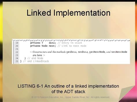 Stack Implementations Chapter 6 Data Structures And Abstractions