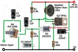 Simple Class A Amplifier Circuit Circuit Ideas For You