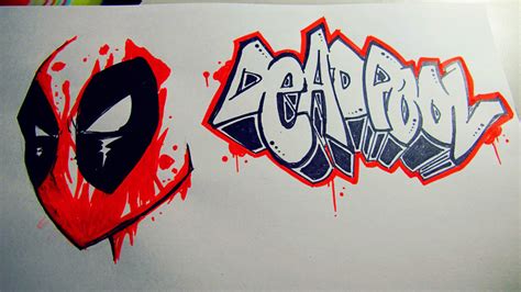 Deadpool Graffiti Logo 50 Koleksi Gambar