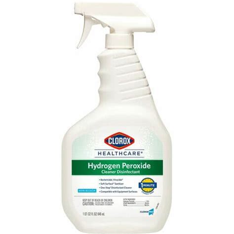 Clorox Healthcare Hydrogen Peroxide Cleaner Disinfectant Spray Liquid