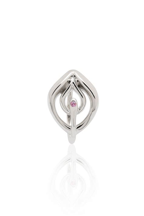 To Dr Barry Clitoris Ring In Sterling Silver Sbb The Collection