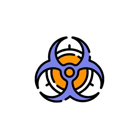 Biohazard Symbol Icon Design 52456936 Vector Art At Vecteezy