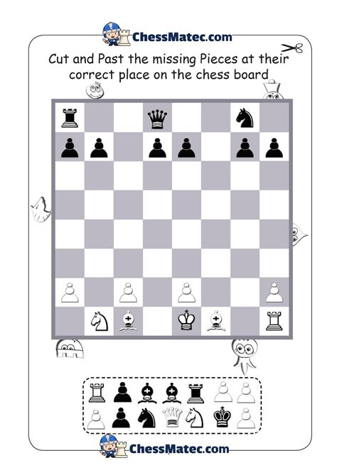 Chess Worksheet Learn The Rook Move Artofit