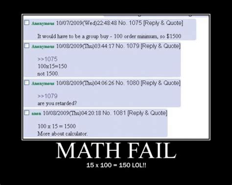 Math Fail Pics Math Fail