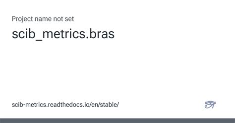 Scibmetricsbras — Scib Metrics