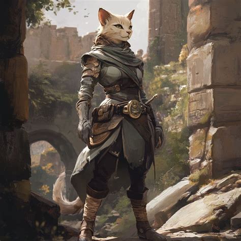 Female Tabaxi Ranger Dnd Characters Dungeons And Dragons Characters
