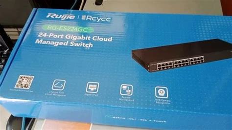 Ruijie 24 Port Gigabit L2 Managed Poe Switch White At Rs 42000 Piece In Coimbatore