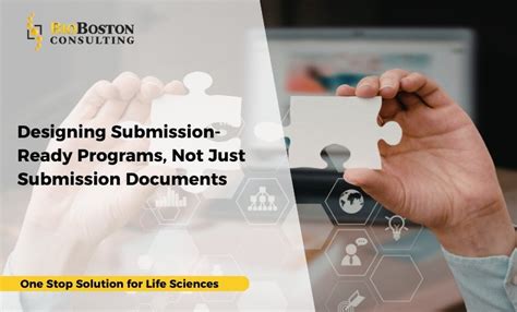 Submission Ready Programs Beyond Documents