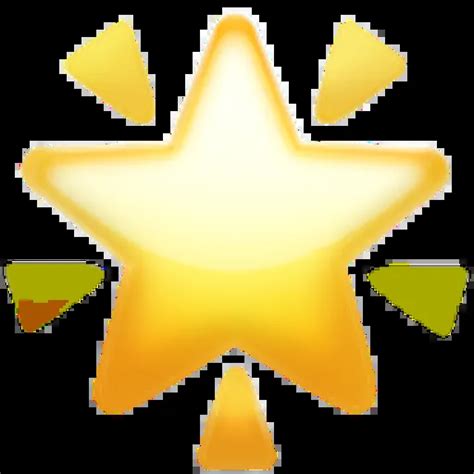 🌟 闪亮的星星 Emoji Glowing Star Emoji