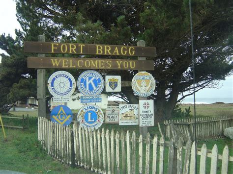 Fort Bragg Ca A Welcoming To The Best Photo Picture Image