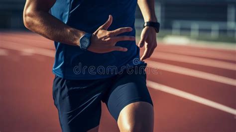 Closeup Of Man Trying Jogging Shoes Male 1690503539237 7 Stock