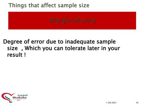 Sample Size And Sampleing Ppt