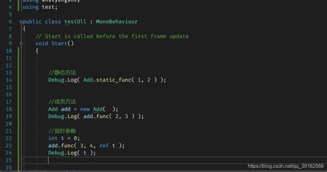 unity 调用dll unity dllimport和放置plugins有区别吗 csdn博客