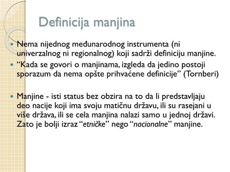 Ppt ZaŠtita Manjina Powerpoint Presentation Free Download Id4798846