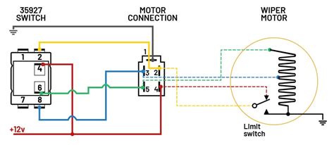 Guide 2 Speed Wiper Switch Wiring Vintage Car Parts