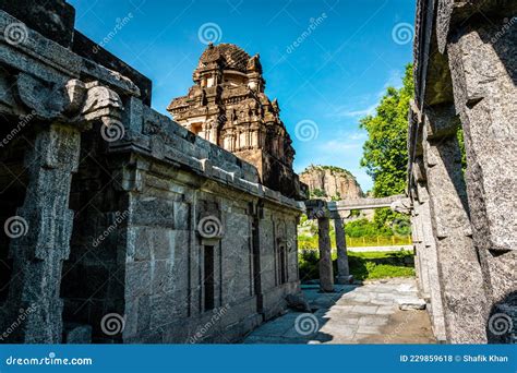 Shiva Temple At Gingee Or Senji In Tamil Nadu India It Lies In Villupuram District Built By
