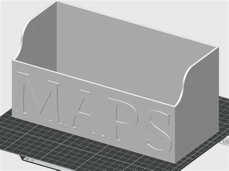 Map Box For National Park Maps Or Other Maps By Steelik Makerworld