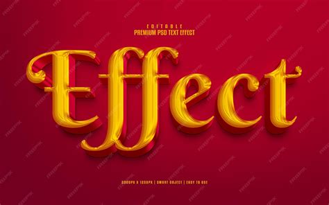 Premium Psd Effect 3d Editable Premium Psd Text Effect