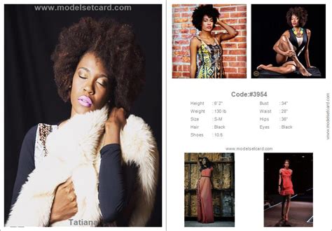 Model Setcard