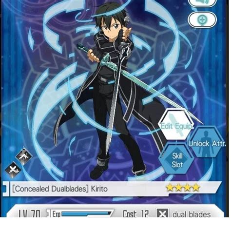 Sao Memory Defrag Beater Kirito Kancer Video Gaming Gaming Accessories Game T Cards