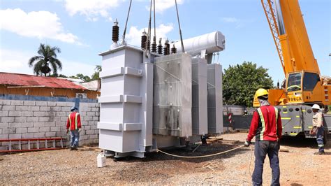 Edeeste Instala Transformador De 28mva En Yamasá Con Una Inversión De