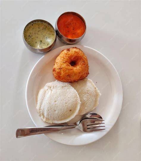Premium Photo Idly Vada Sambar Chutney Food Stories