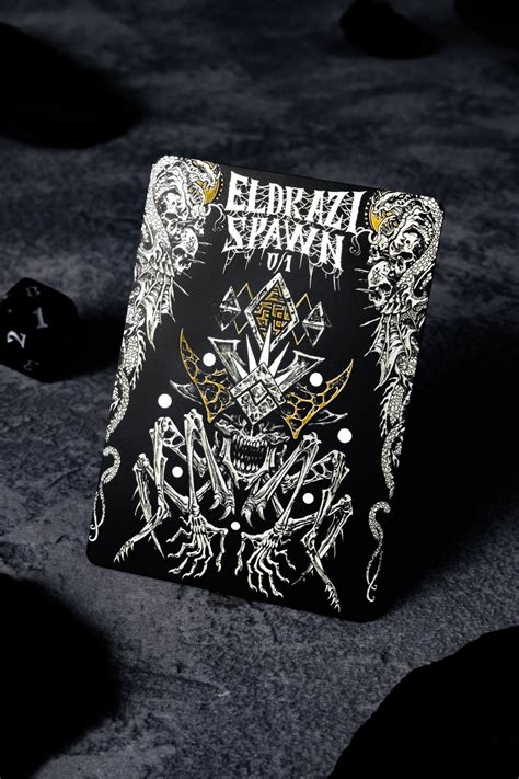 Stainless Steel Eldrazi Spawn Token Metal Mtg Tokens Legendary Artifacts