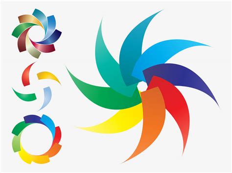 Colorful Icons Vector Vector Art And Graphics