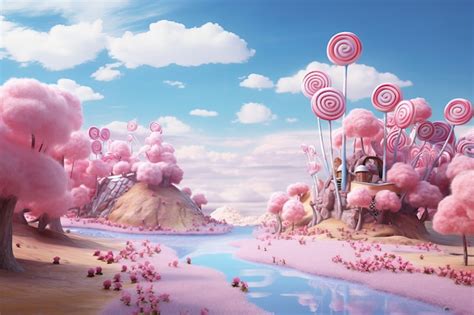 Cotton Candy Dream Scape Images Free Download On Freepik
