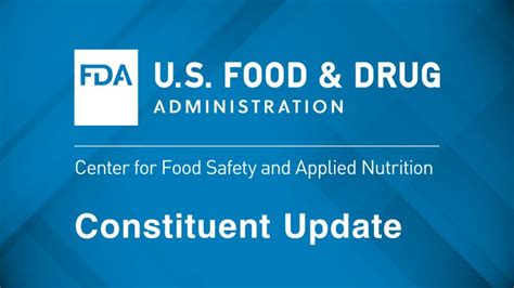 Fda Releases Update Of Priority Guidance Topics For Foods Program