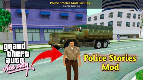 Police Stories Mod For Gta Vice City Mod For Grand Theft Auto Vice