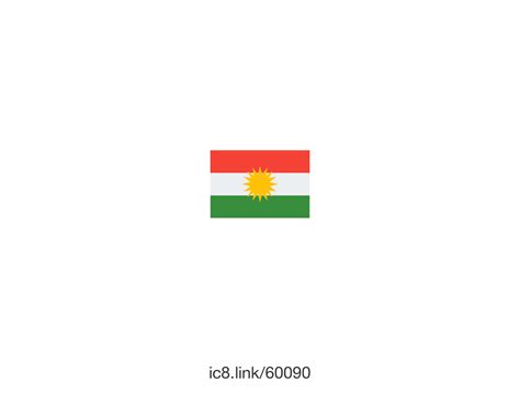 Kurdistan Flag Icon At Collection Of Kurdistan Flag