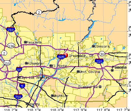 Irwindale California Map Irwindale Wikipedia