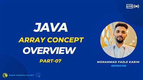 167 Java Arrays With Implementation Java Javatutorial Bangla Youtube