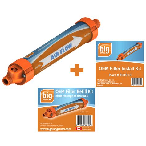 Big Orange Oem Filter Bundle With Installation Kit Big Orange Filter Big Orange Filter