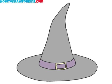 Master The Art Of Witch Hat Drawing Step By Step Guide