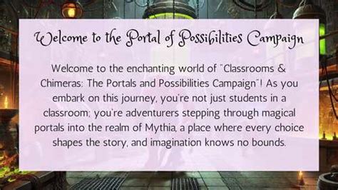 Classrooms And Chimeras Episode 3 Campaign Ppt Dungeons And Dnd