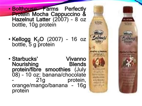 Innovative New Whey Protine Base Beverage Andour Product Range Pptx